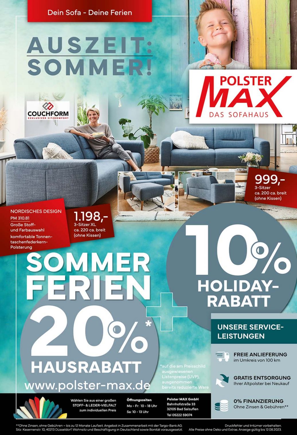 Aktuelle Werbung – Polster MAX